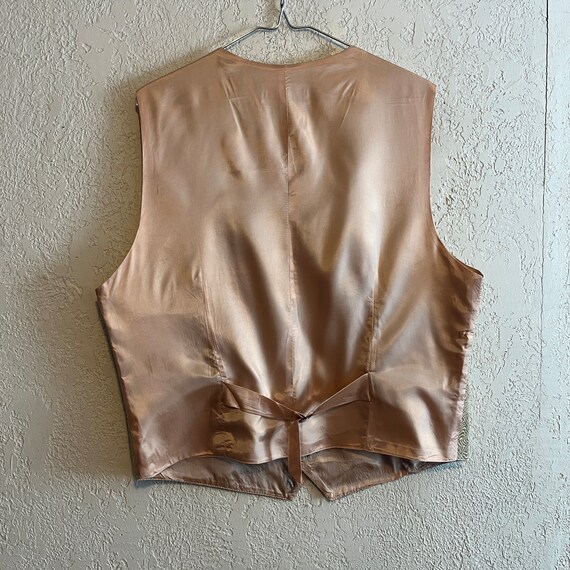 Vintage 1990s Vest . Unique Textured Design by Attitu… - Gem