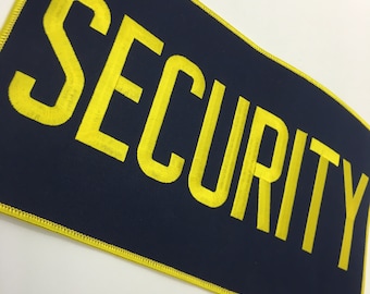 Security Back Patch - Etsy