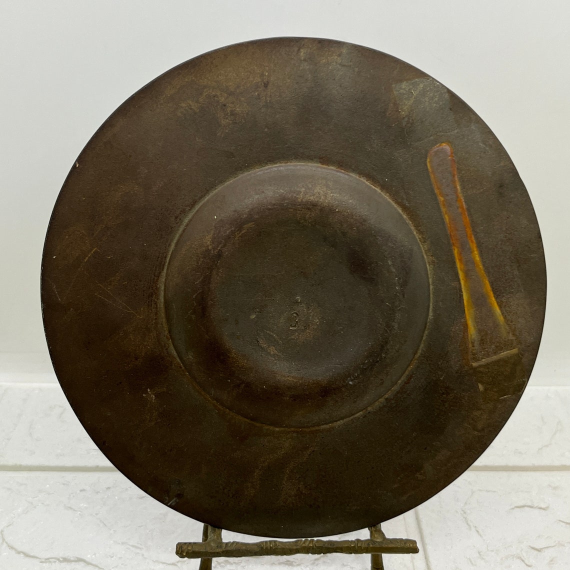 Nuremberg Antique German Metal Plate, Ferdinand II, Holy Roman Empire ...