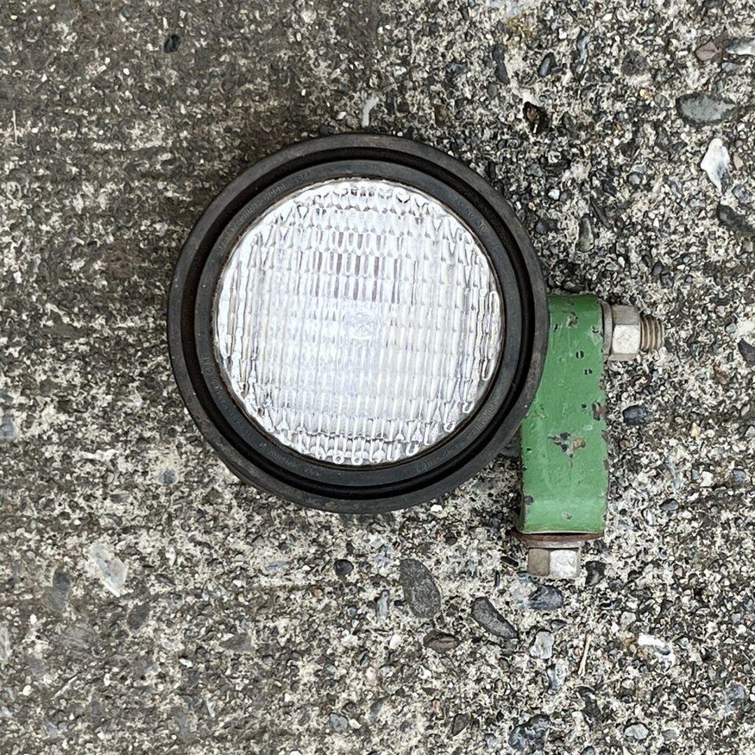 Vintage Tractor Light John W Hobbs W Mounting Bracket in John Deere ...