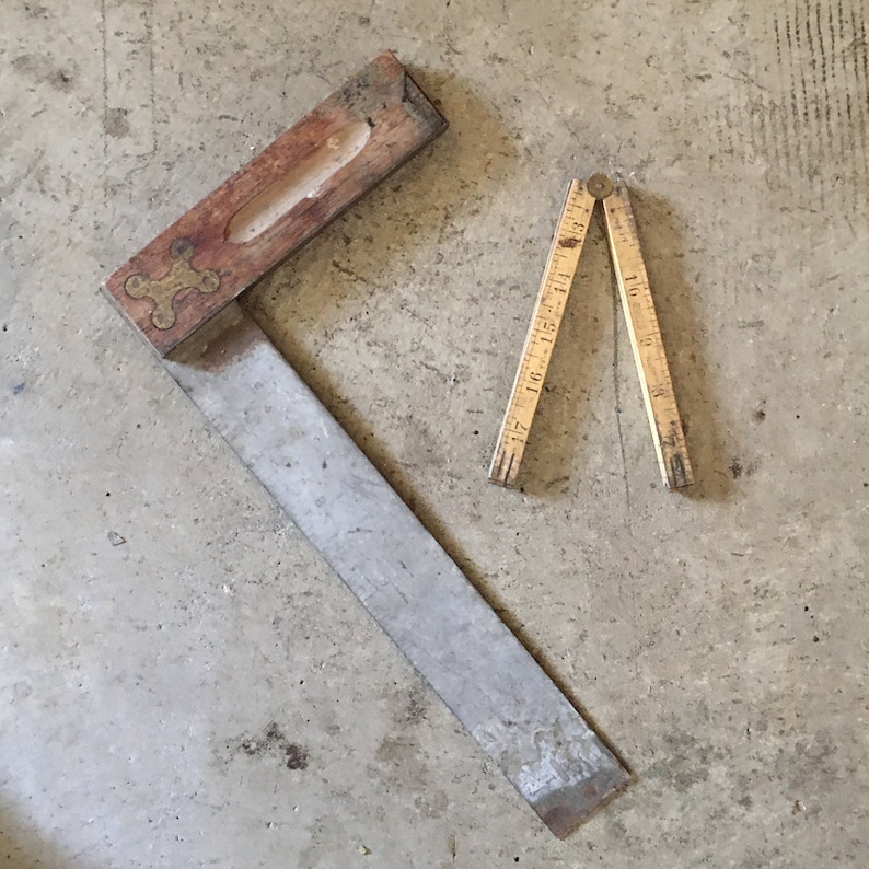 Vintage Stanley Tools Folding Ruler & 12 Sweetheart - Etsy