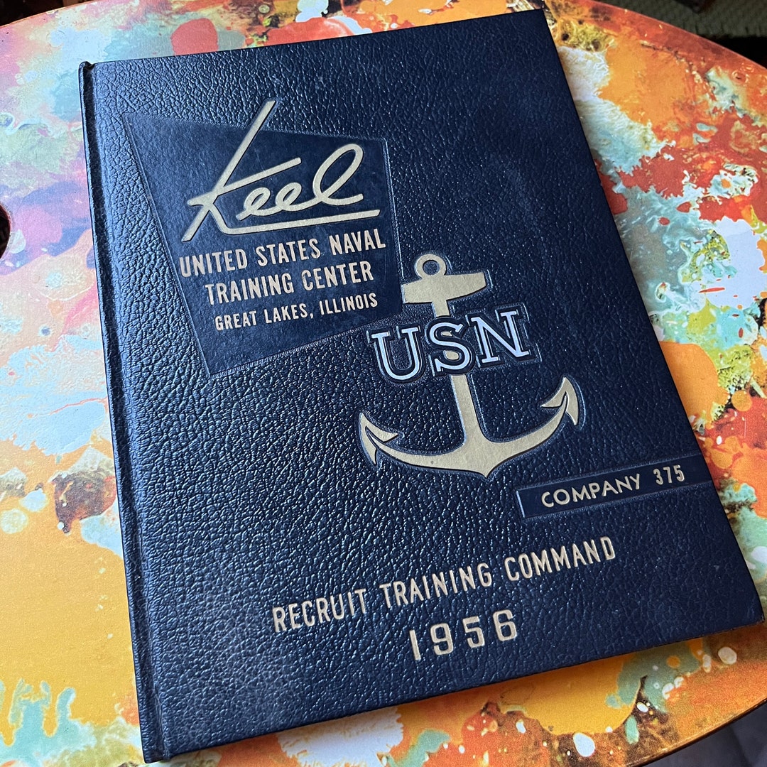 Vintage 1956 Keel USN Navy Naval Training Center Recruit Training ...