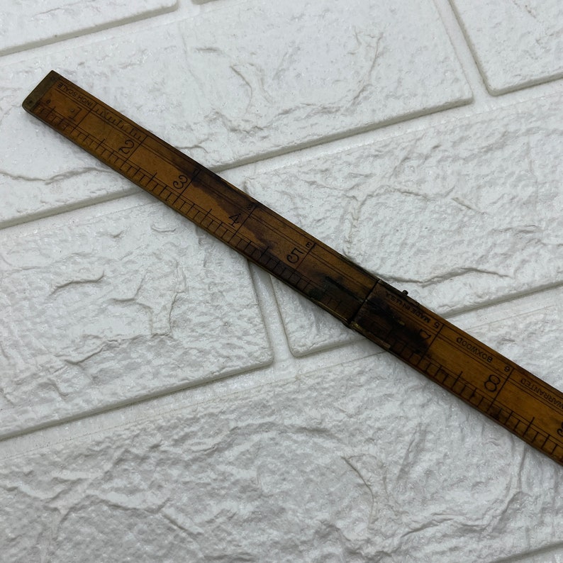 Vintage Lufkin No. 863L 24 Folding Ruler / Level / - Etsy