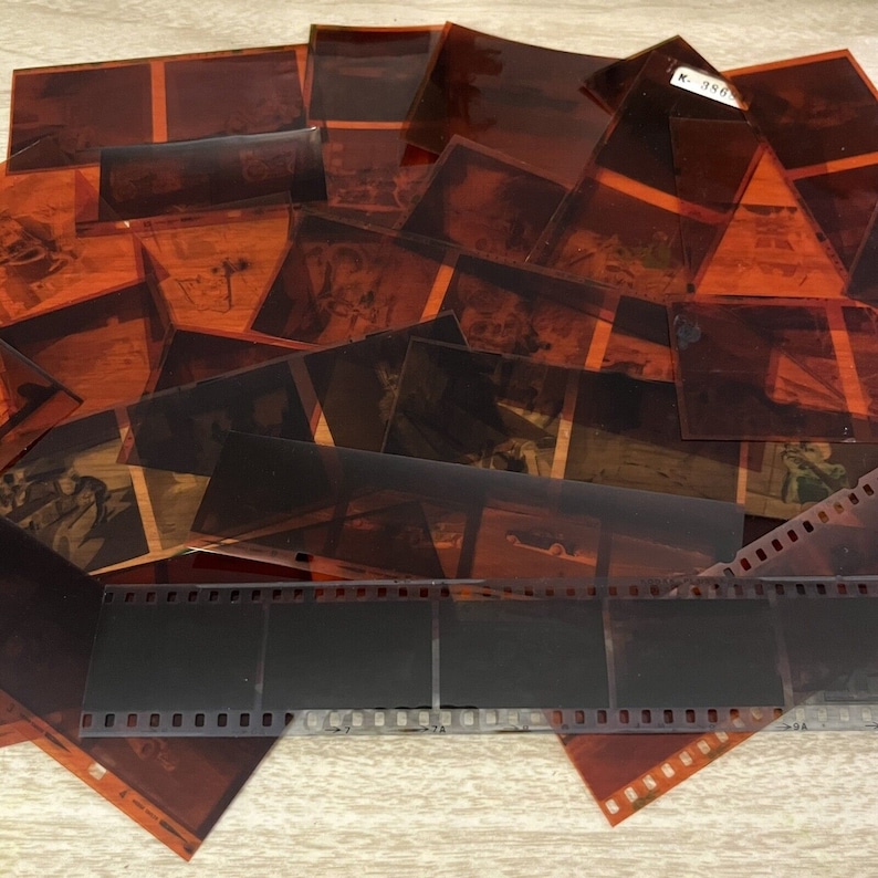 1960s Photo Negatives Lot ~ Cars, Racing, Motorcycles ~ American in ...