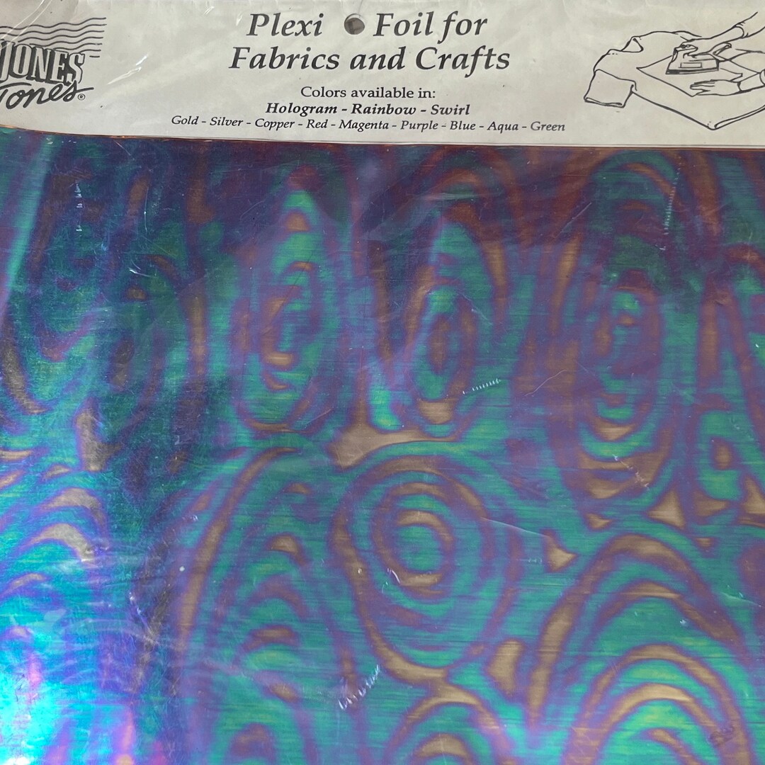 Iron-on Flexi-foil for Fabric & Crafts ~ Multi-color Sheets by Jones ...