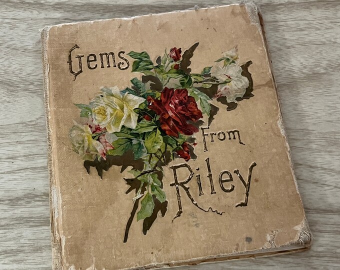 Gems From Riley ~ Antique Poetry & Floral Illustration Book ~ 31 Days ...