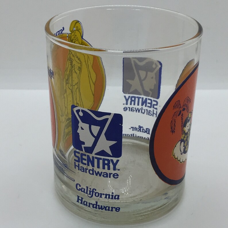 Sentry Hardware Store Glass Californiahawaii Vintage 1970s | Etsy