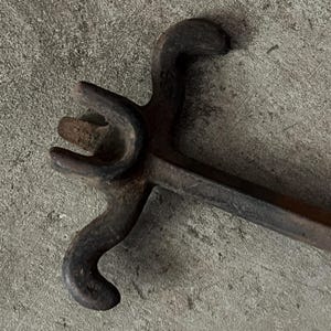 Antique Wood Stove Cast Iron Lid Lifter 2256 - Etsy