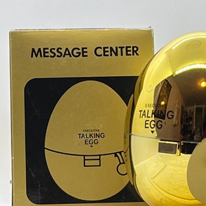 NIB Vintage Seiko Executive Talking Egg Recorded Message Center ...