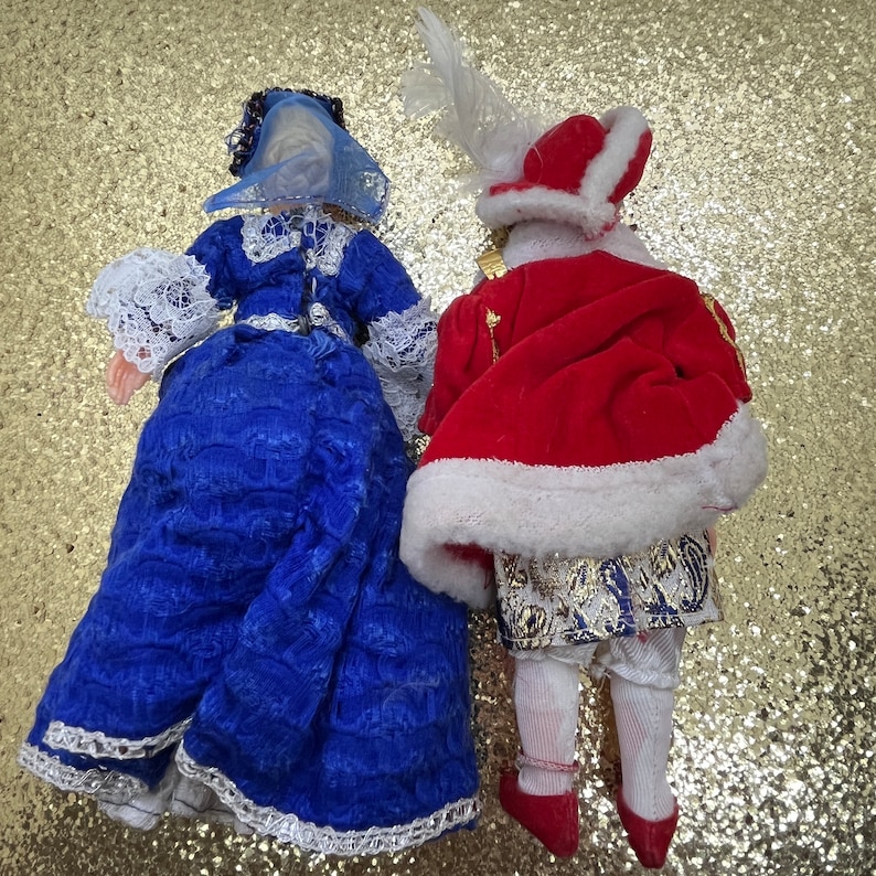 Vintage Henry VIII & 3rd Wife Jane Seymour Plastic/vinyl 7" Rexard ...