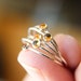 Knot Rings, Knot Rings, Rope Knot Rings, BFF Rings, Best Friends ...