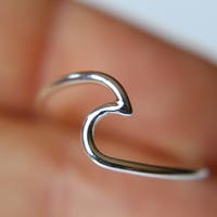 Wave Ring - Etsy