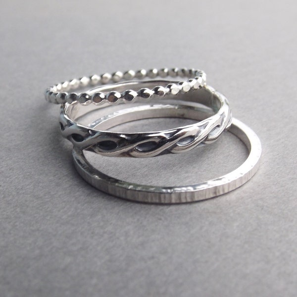 Stacking Ring Set - Etsy