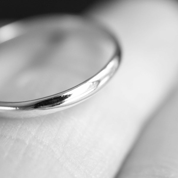 Half Round Ring - Etsy