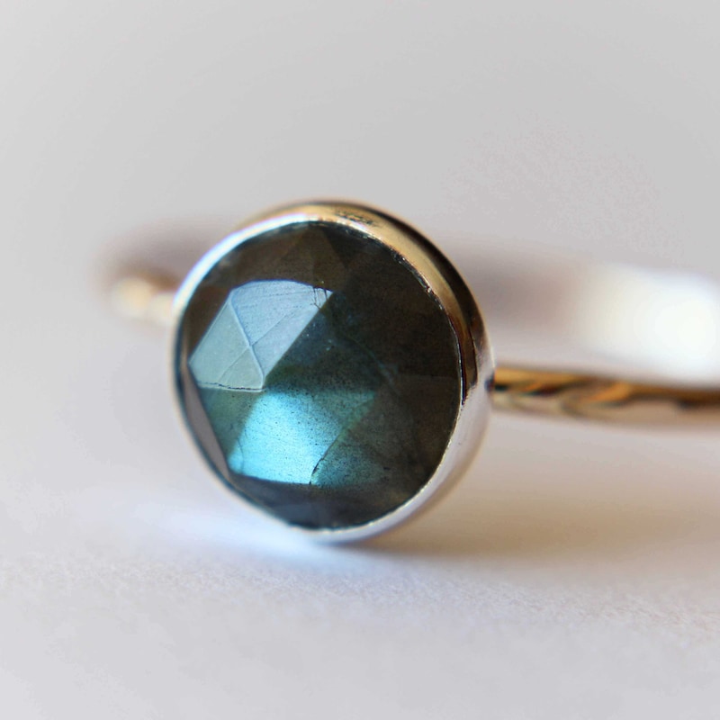 Labradorite Ring - Etsy