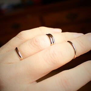 Set of 4 Knuckle Rings, Knuckle Rings, Knuckle Ring Set, Stacking Rings ...