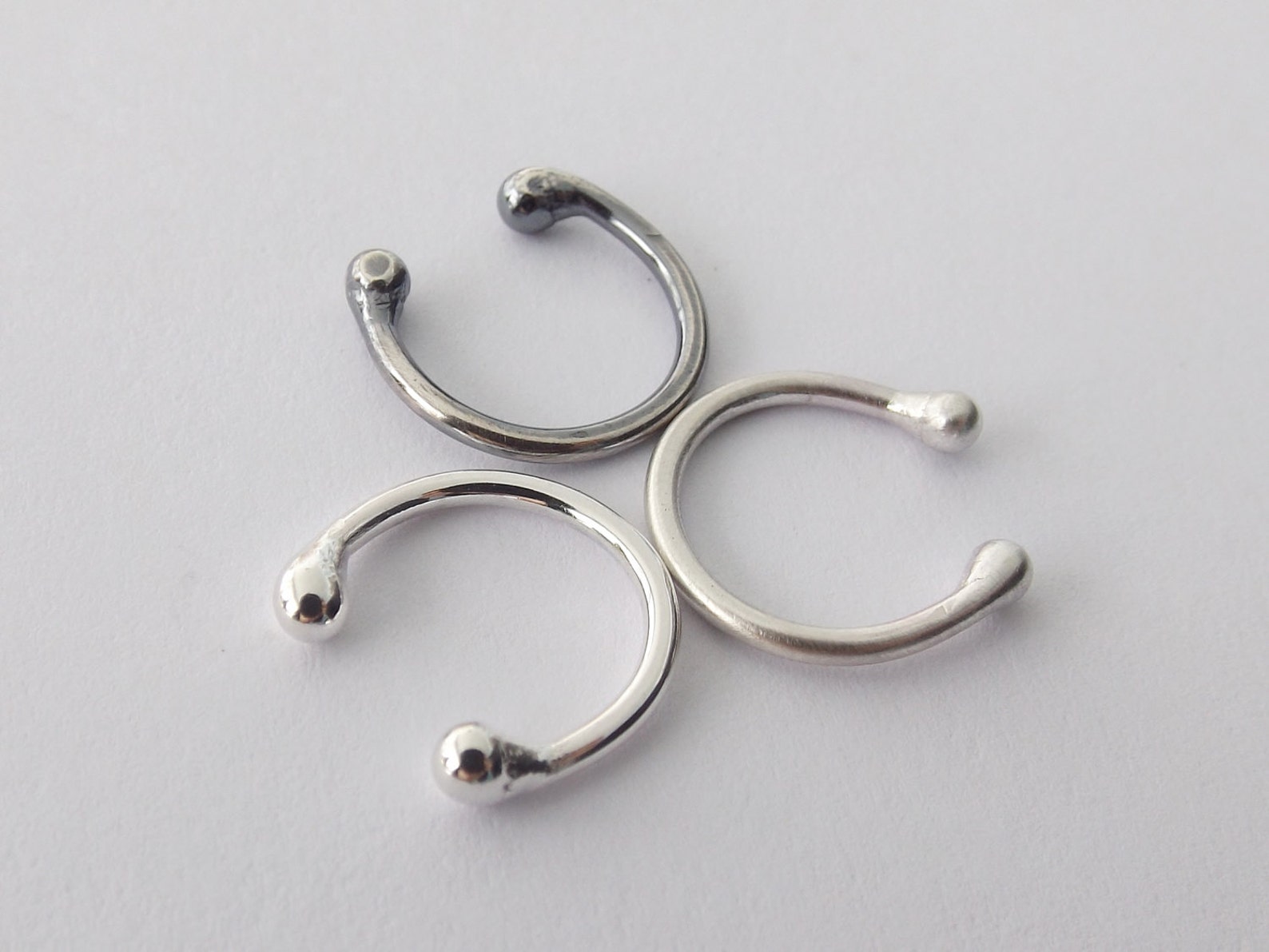 Simple Ear Cuff Choose Your Set Mixed Metal Ear Cuffs - Etsy