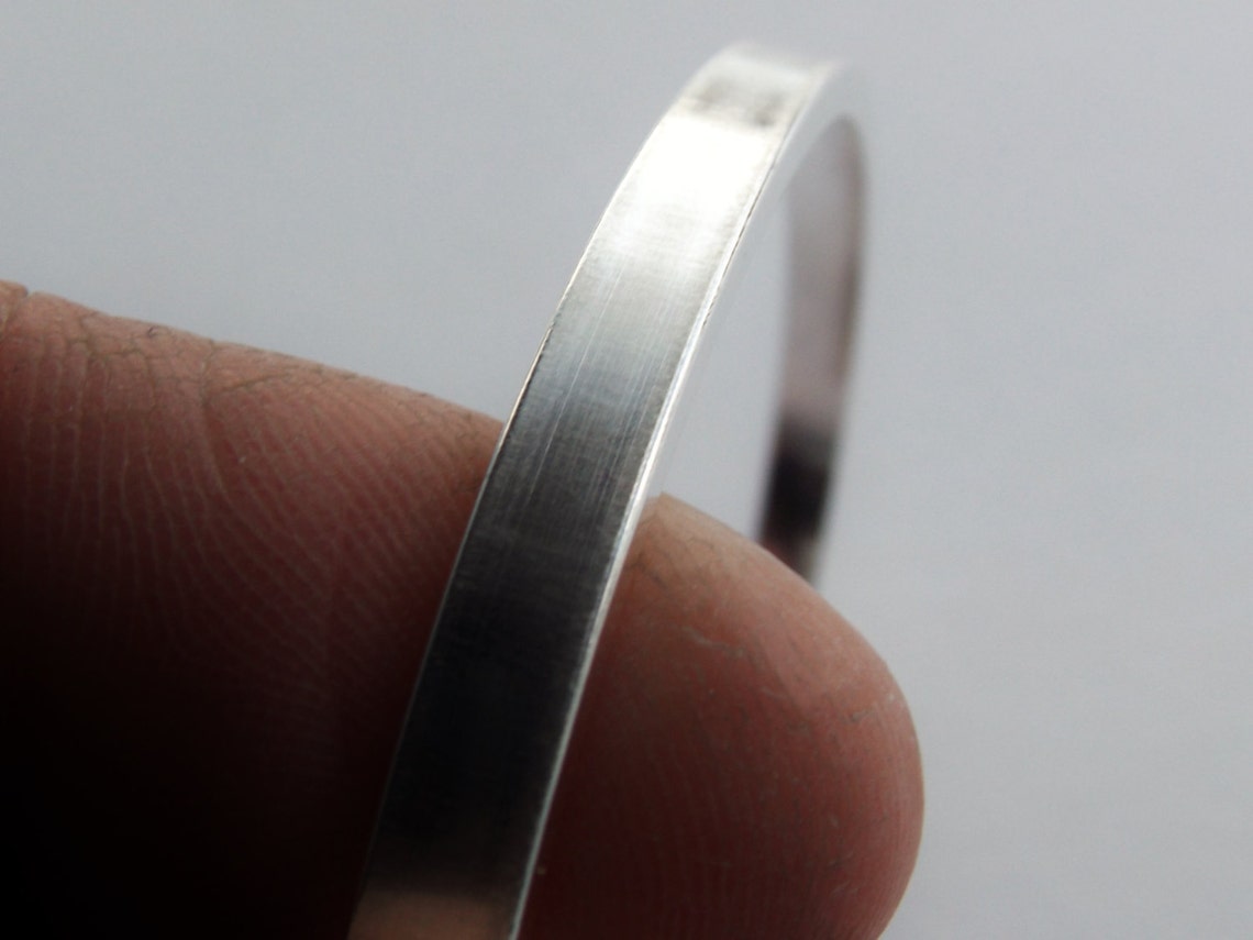 Simple Silver Cuff Bracelet Wide Silver Stacking Cuff Modest | Etsy