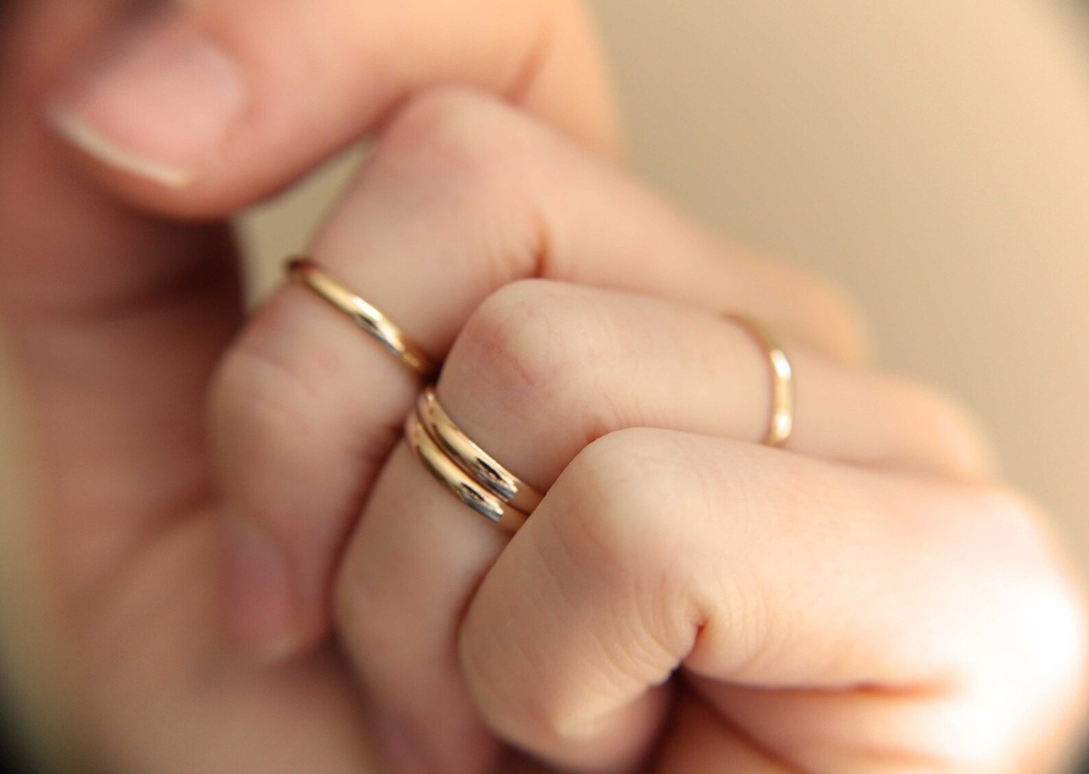 Set of 4 Knuckle Rings Knuckle Rings Knuckle Ring Set | Etsy
