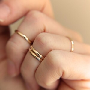 Set of 4 Knuckle Rings, Knuckle Rings, Knuckle Ring Set, Stacking Rings ...