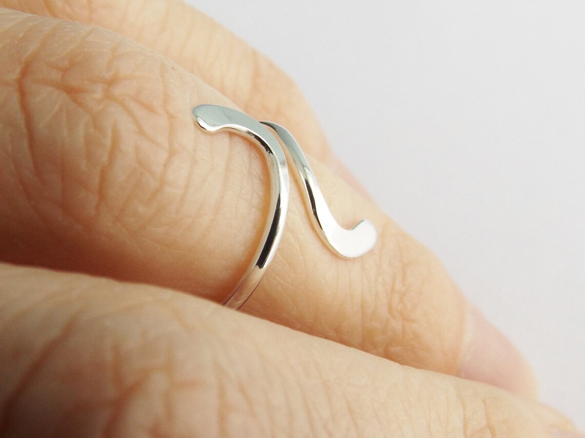 Knuckle Ring Knuckle Rings Stacking Rings Above Knuckle - Etsy