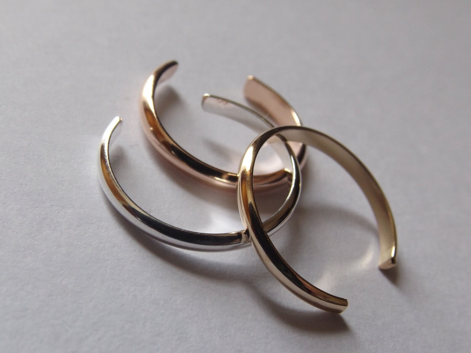 Simple Ear Cuff Choose Your Set Mixed Metal Ear Cuffs - Etsy