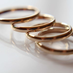 Set of 4 Knuckle Rings, Knuckle Rings, Knuckle Ring Set, Stacking Rings ...