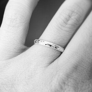 Sterling Silver Flower Ring, Sterling Silver Floral Ring, Sterling ...