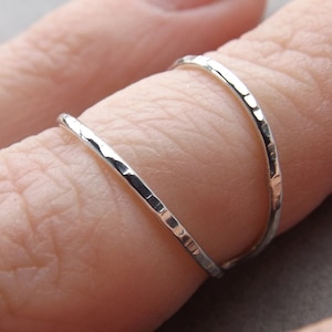 Double Knuckle Ring, Knuckle Rings, Open Mid Rings, Above Knuckle Ring ...