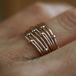 Choose Your Orbit Ring, Spinner Rings, Stacking Rings, Modern Sterling ...