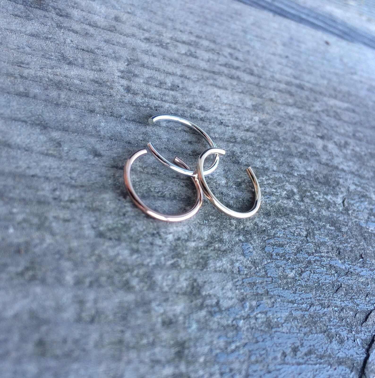 Simple Ear Cuff Choose Your Set Mixed Metal Ear Cuffs - Etsy UK