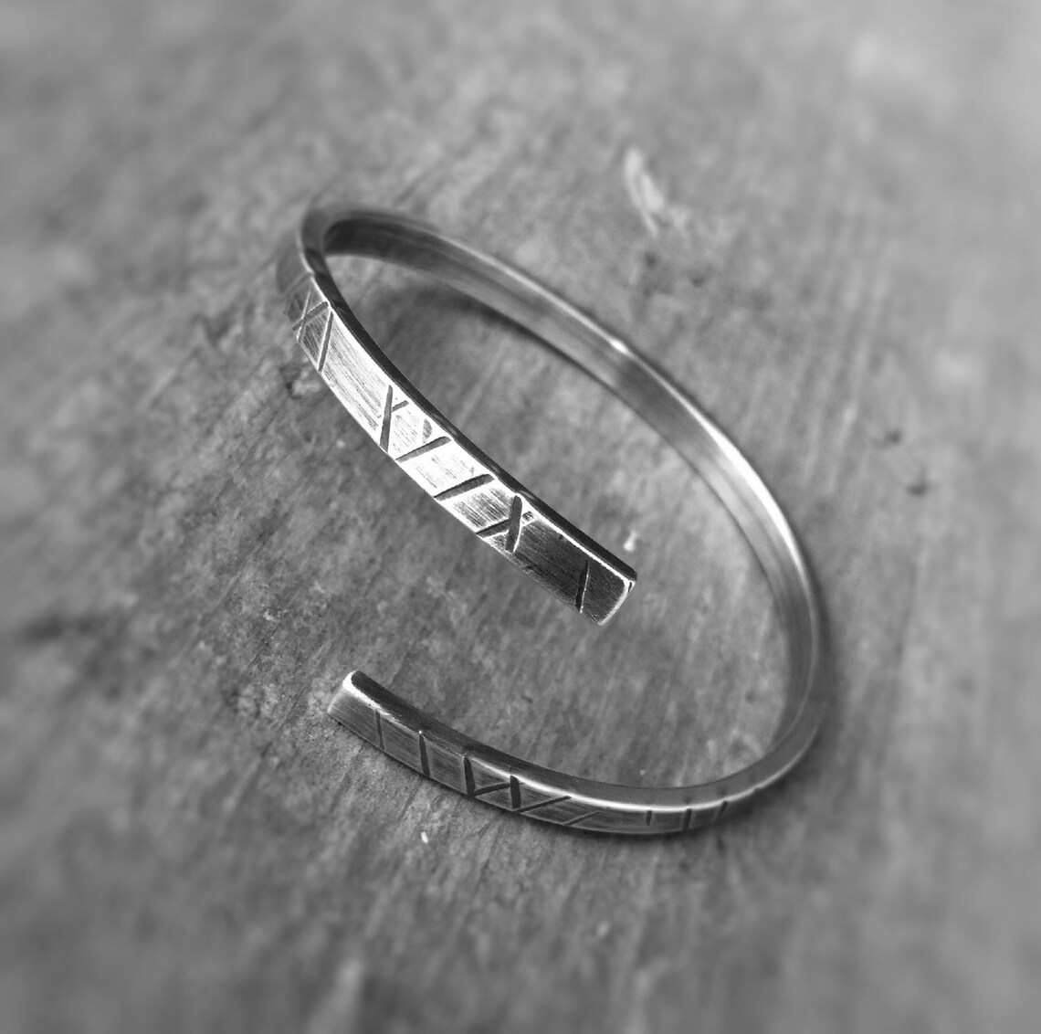 Textured Minimal Cuff Braceletunique Silver Cuff - Etsy