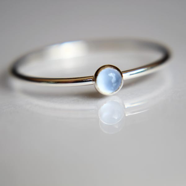 Chalcedony Ring - Etsy