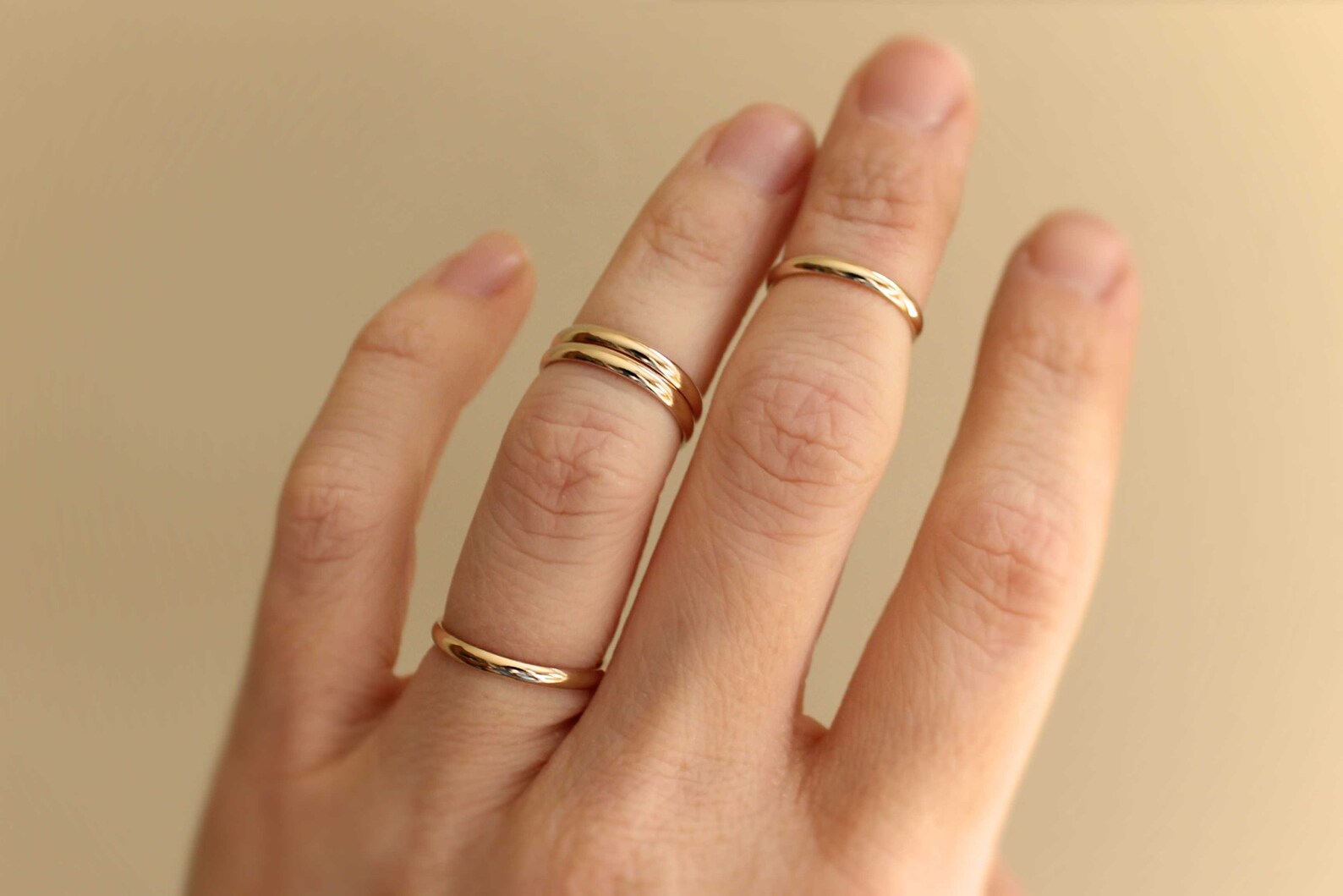 Set of 4 Knuckle Rings Knuckle Rings Knuckle Ring Set - Etsy