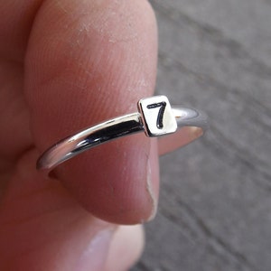 Bar Stacking Rings, Personalized Rings, Minimalist Rings, Initial Rings ...