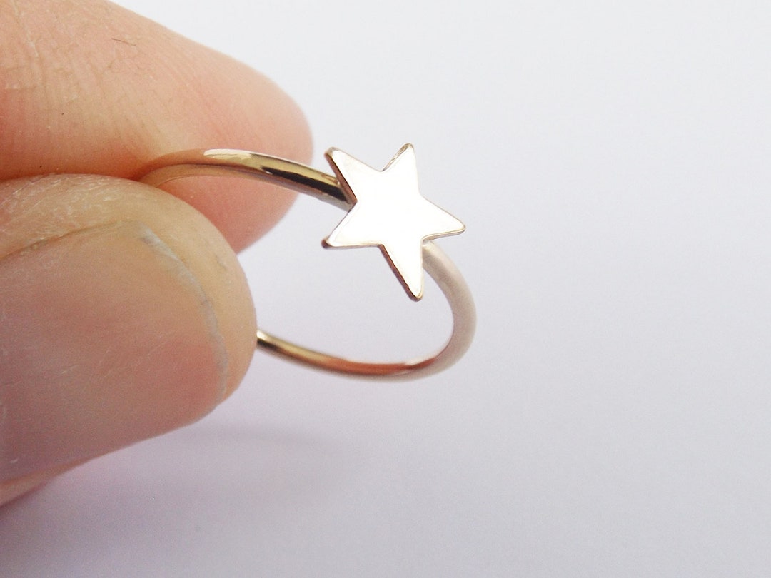 Gold Star Stack Ring,star Stack Rings,gold Stack Rings,gold Filled ...