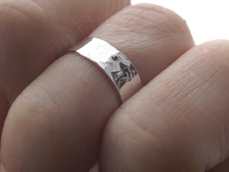Textured Knuckle Ringwide Band Knuckle Ringssterling Knuckle - Etsy
