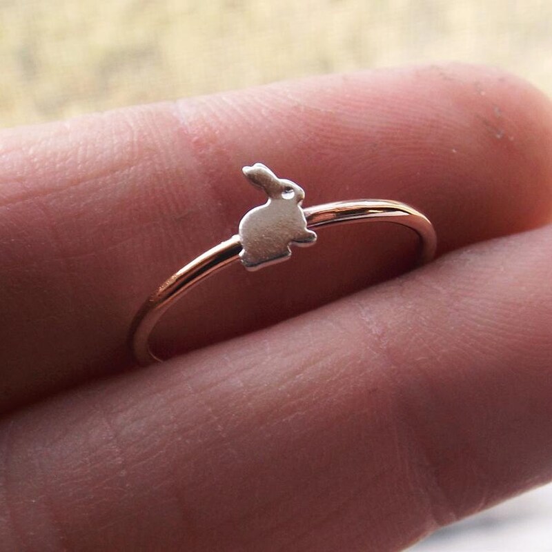 Bunny Ring - Etsy