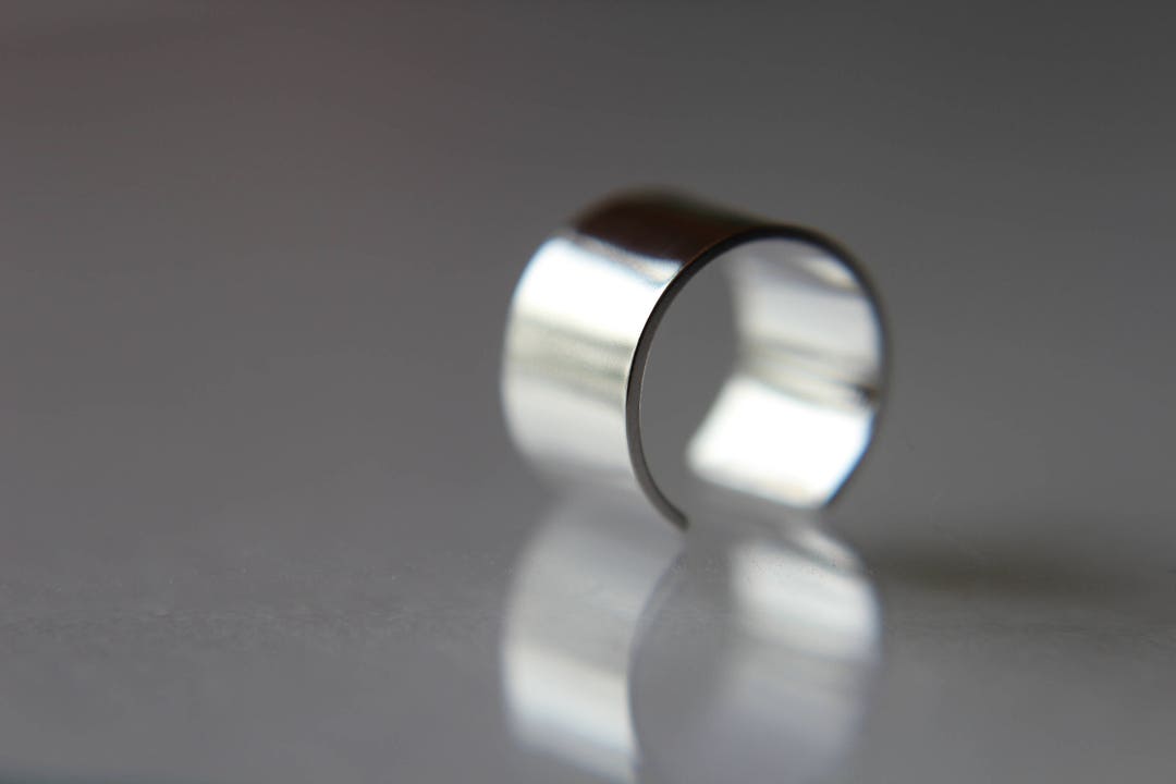 Simple Smooth Slim Upper Ear Cuff, Ear Cuff, Everyday Ear Cuff, Ear ...