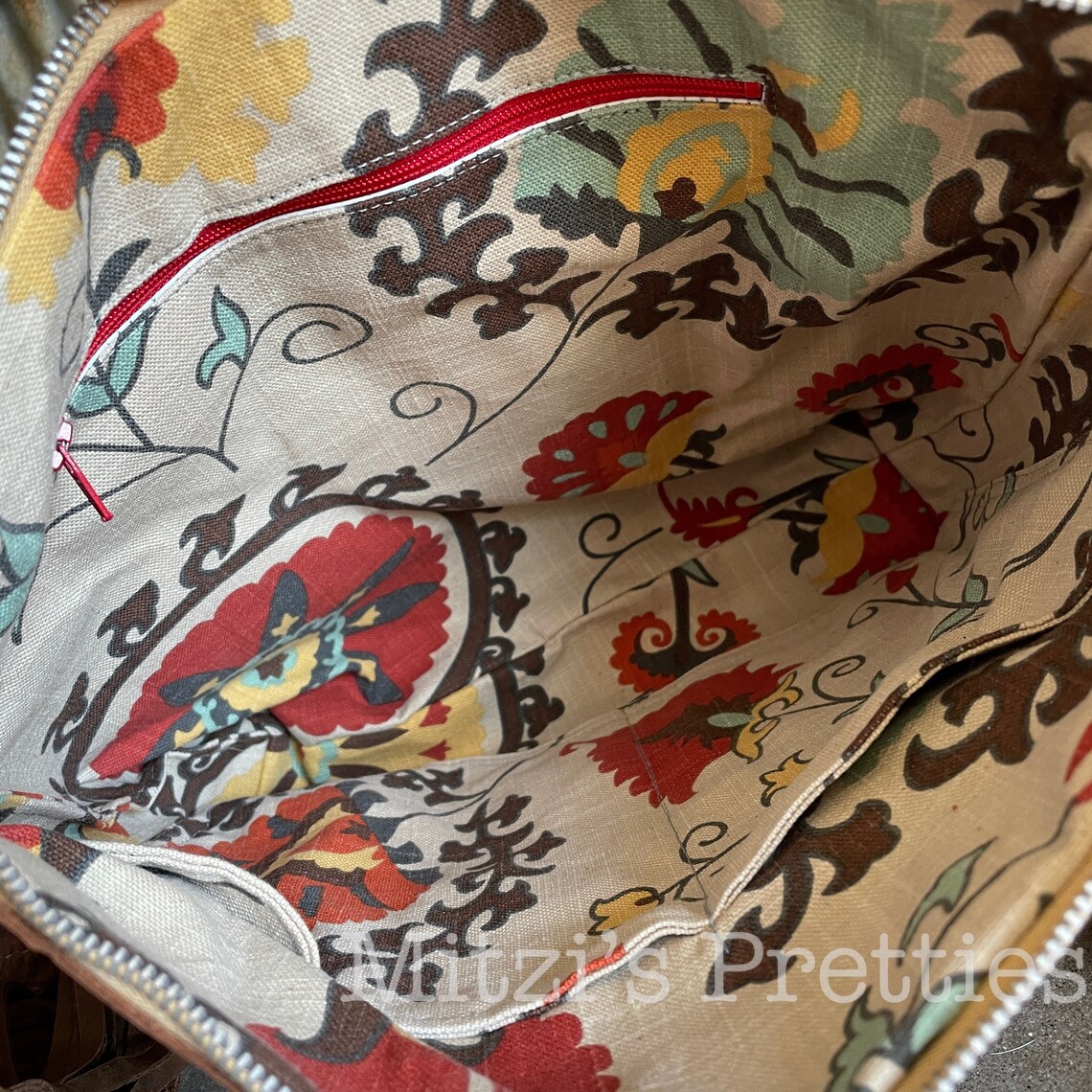 MADE TO ORDER Pendleton Wool and Leather Hobo W/ Cross Body Strap - Etsy