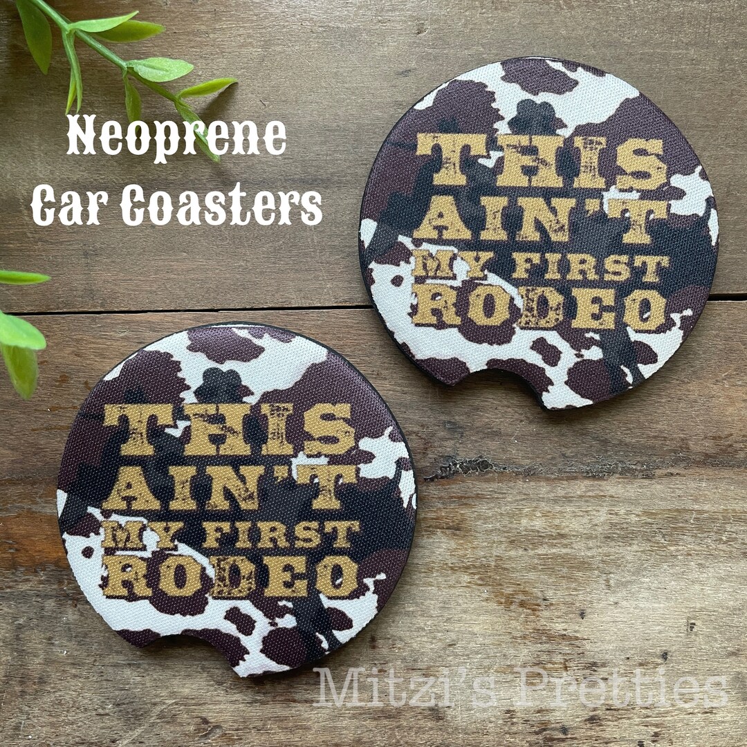 Rodeo Coaster Set - Etsy