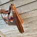 MADE TO ORDER Pendleton Wool and Leather Hobo W/ Cross Body Strap - Etsy