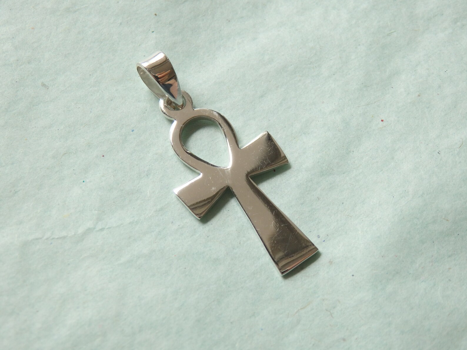 925 Sterling silver Ankh Cross 34x14mm silver cross 925 Ankh | Etsy