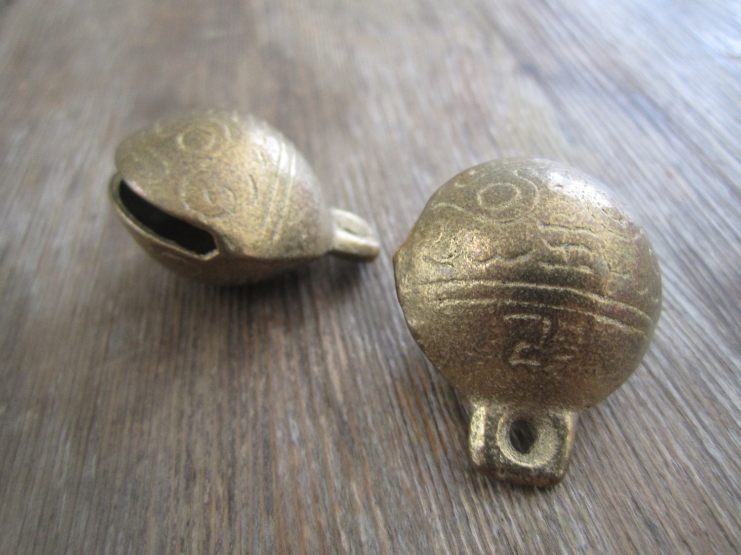 2 Large Tibetan Tiger Bells for Malas Jewelry Designs | Etsy