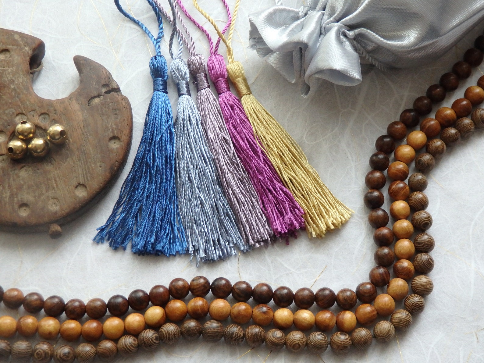Make Your Own MALA KIT Luxury DIY Mala Buddhist Prayer - Etsy