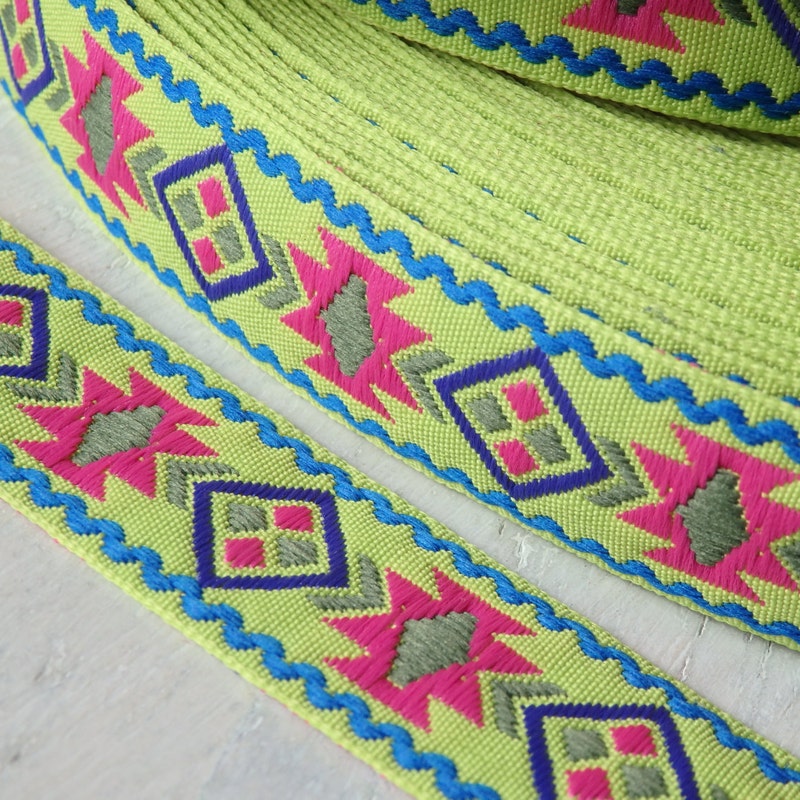 Green Fabric Trim - Etsy