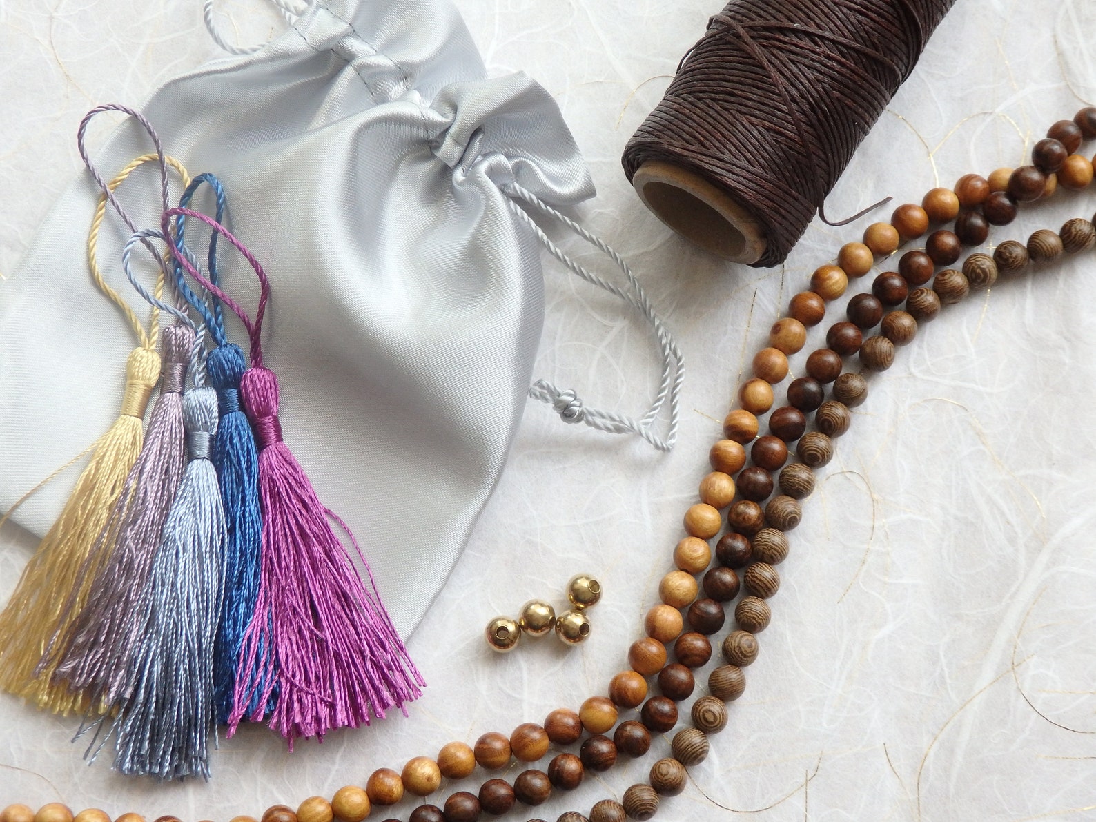 Make Your Own MALA KIT Luxury DIY Mala Buddhist Prayer - Etsy