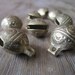 2 Tibetan Tiger Bells, Medium Size, Lucky Brass Tibetan Bells, Amulets ...