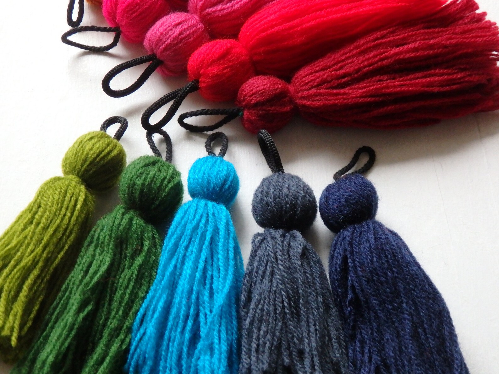 Handmade Hmong Wool Tassel - Etsy