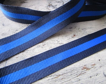 Blue Striped Ribbon - Etsy
